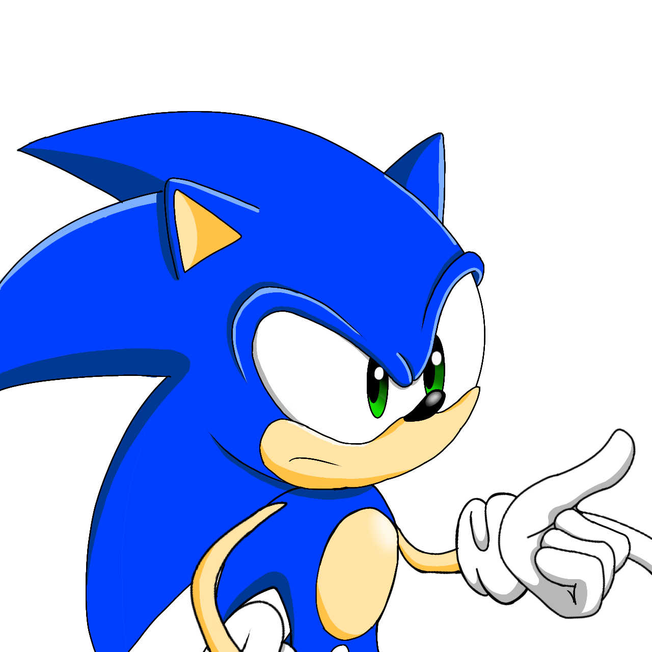Sonic the hedgehog - ibisPaint