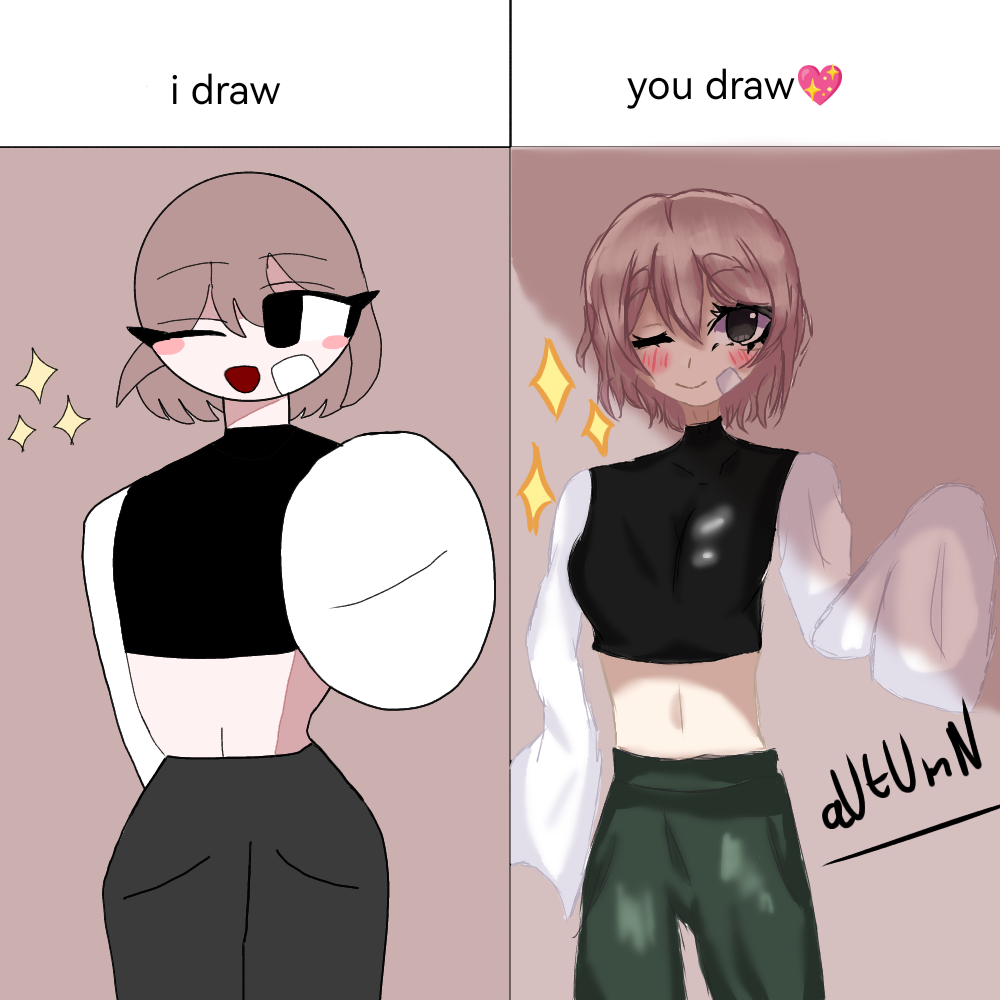 I draw you draw (Collab) - ibisPaint