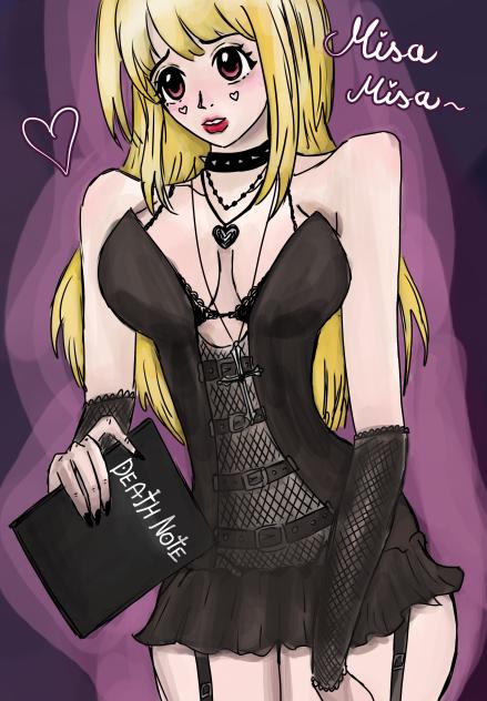 Misa amane🖤🖤 - ibisPaint