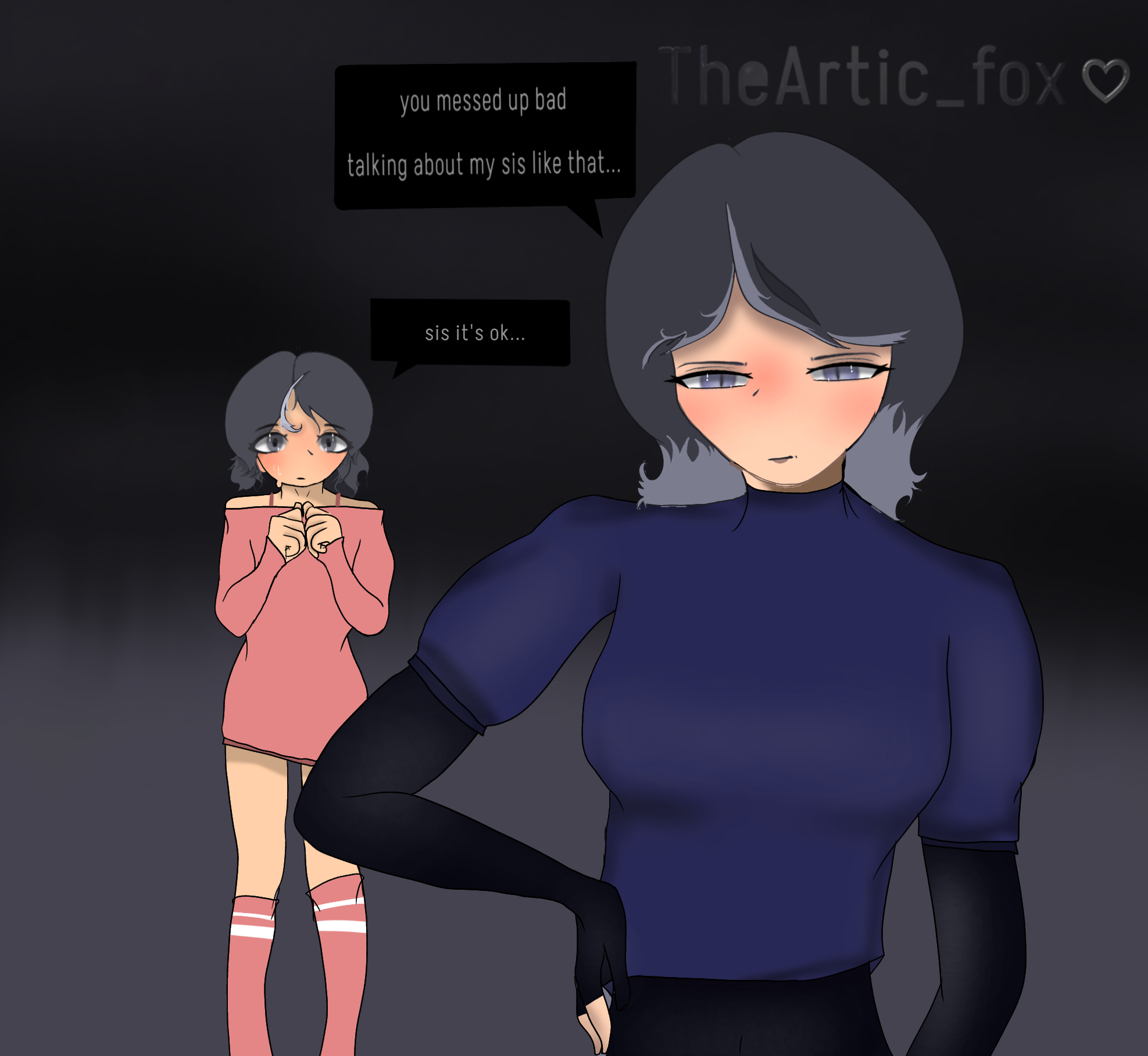 don't mess with them 😡 - ibisPaint