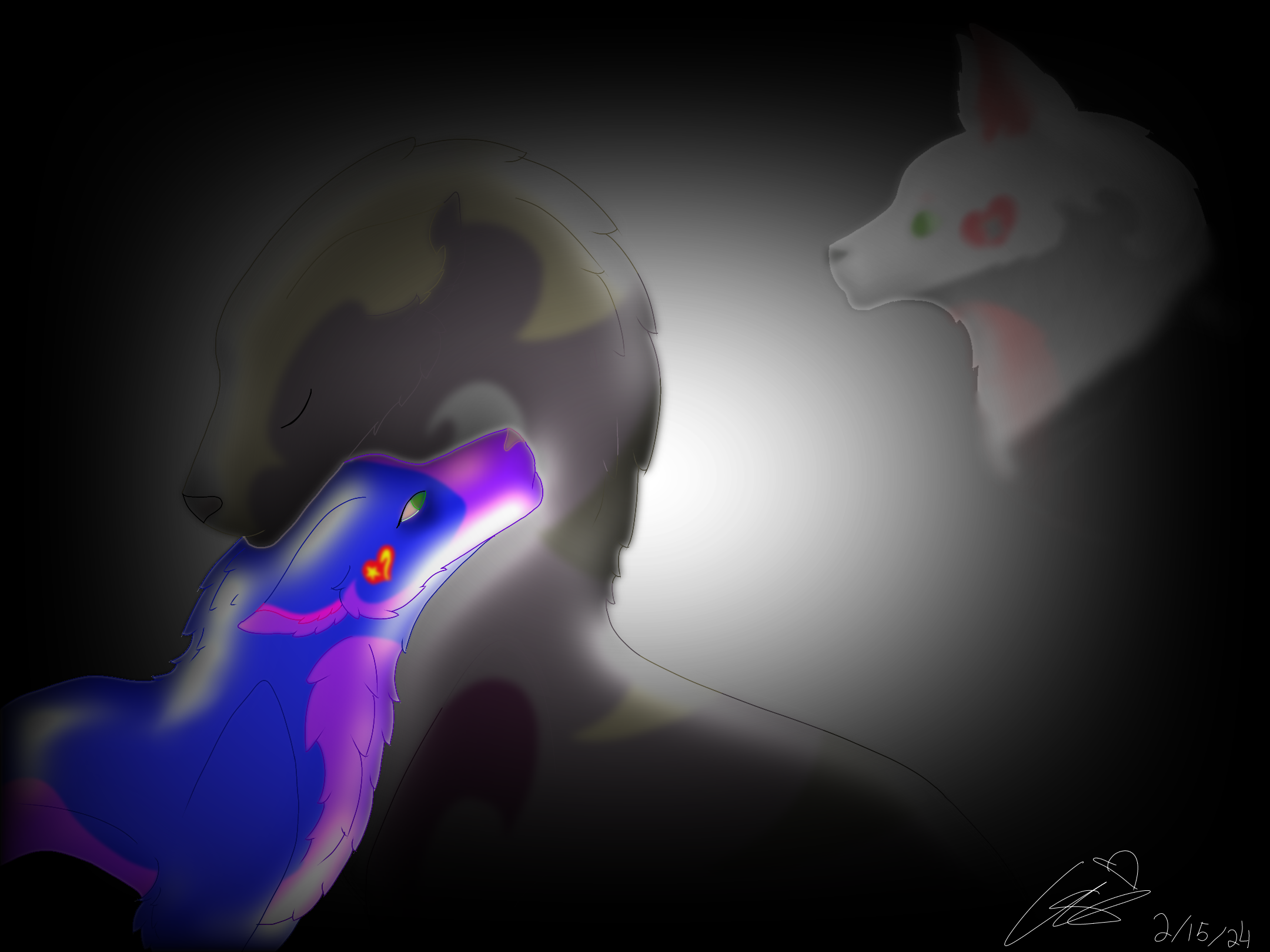 Thinking Of Him While Holding You - ibisPaint