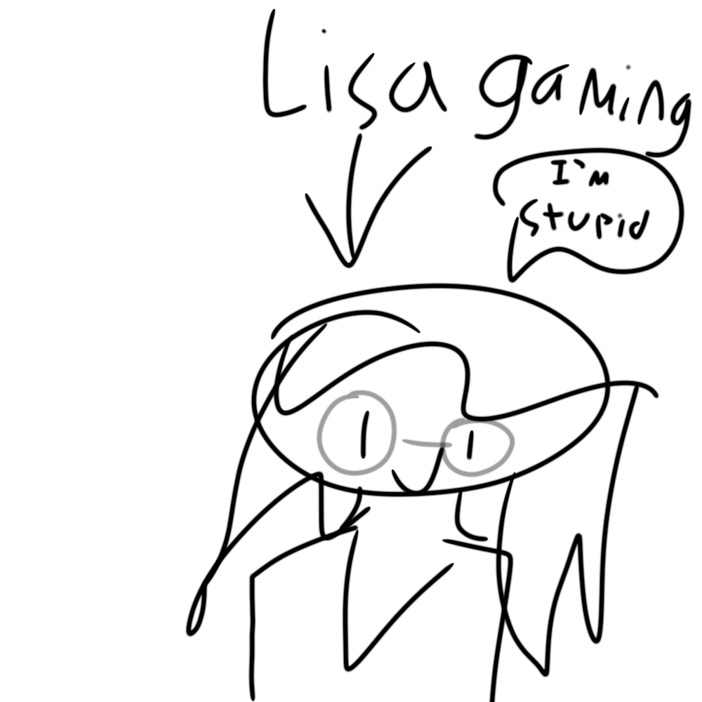 gift for lisa gaming - ibisPaint