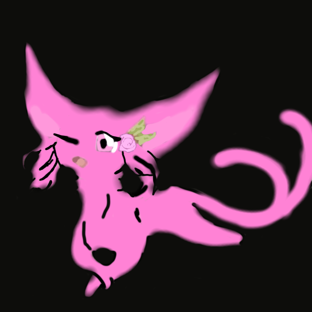 Pink espeon - ibisPaint