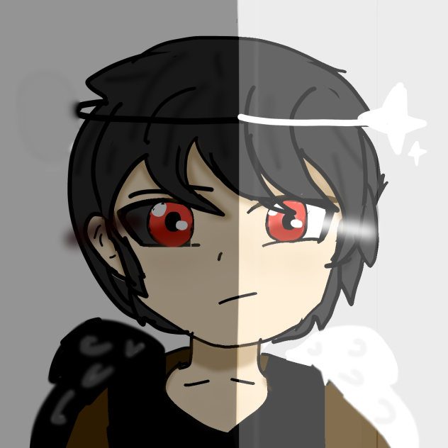 Dark or Light Angel - ibisPaint