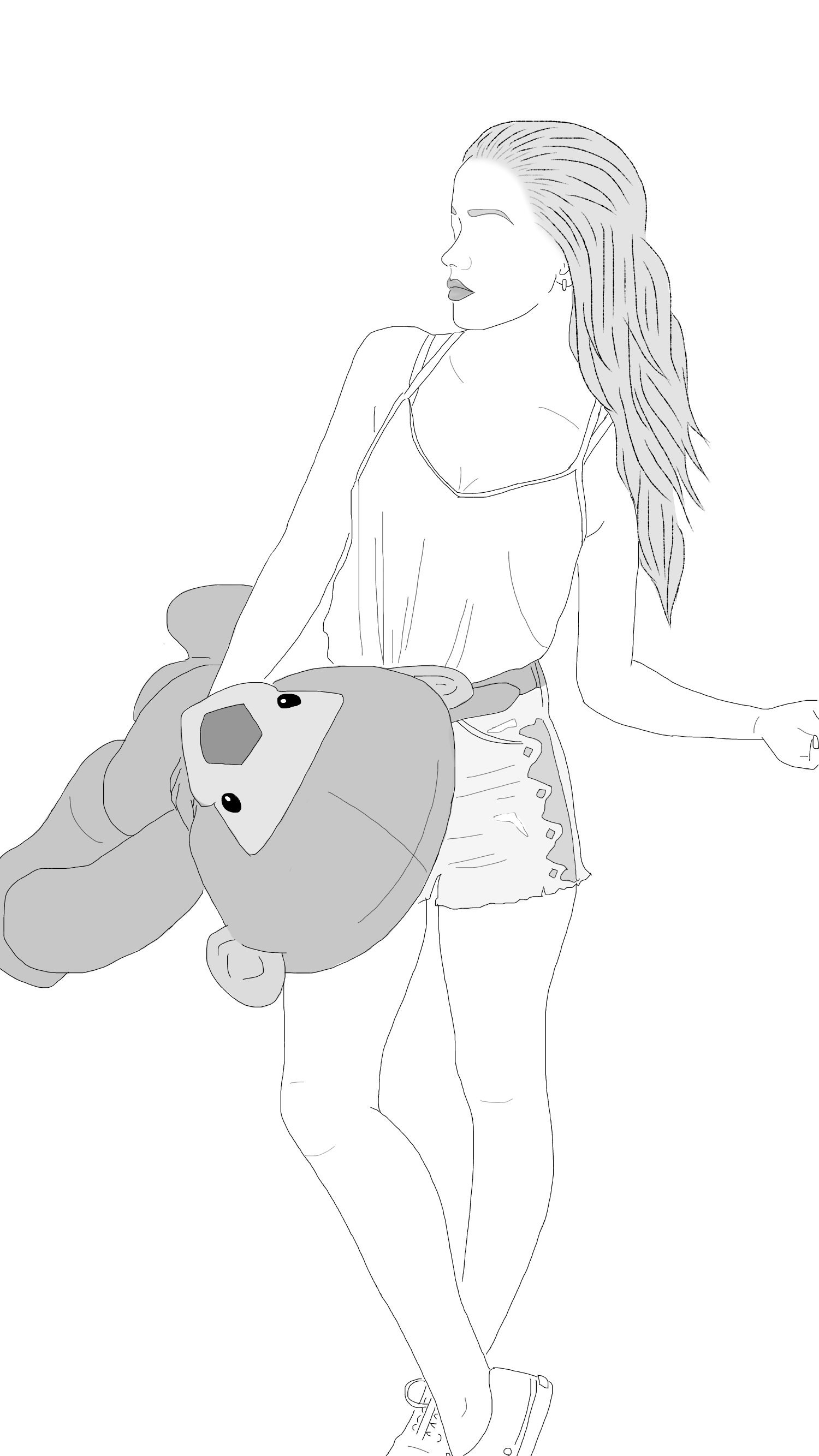Dove Cameron Outline - ibisPaint