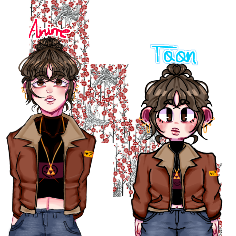 Oc toon and Anime style - ibisPaint