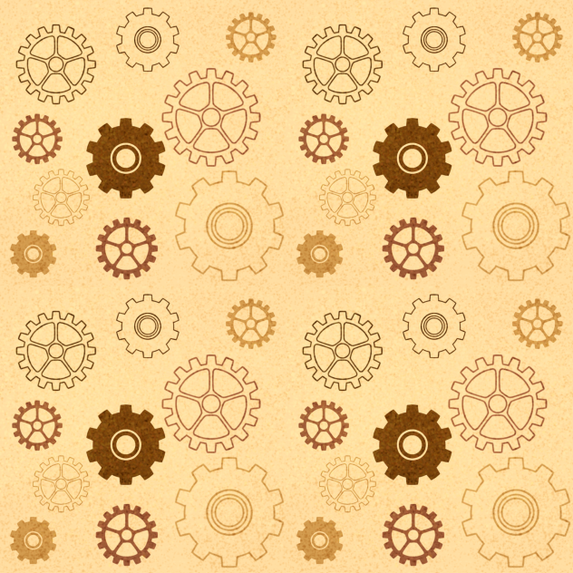 Steampunk pattern 3 - ibisPaint