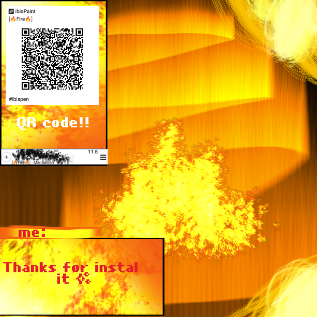 🔥fire brush🔥.... - ibisPaint