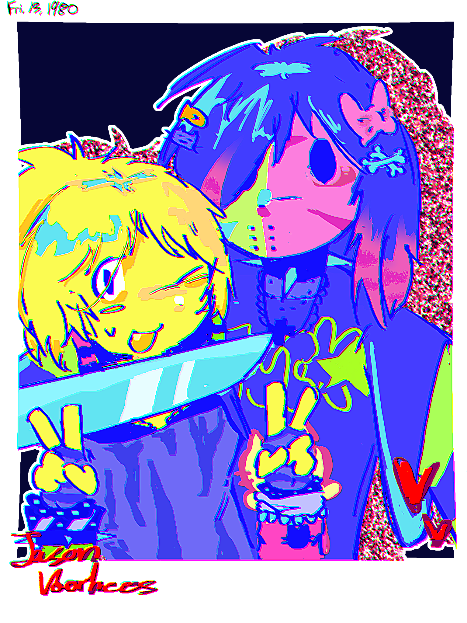 Friday the 13th, 1980 - ibisPaint