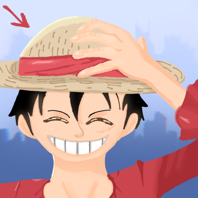 Luffy's Hat - ibisPaint