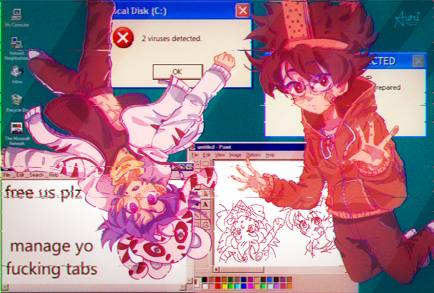 Viruses detected. - ibisPaint