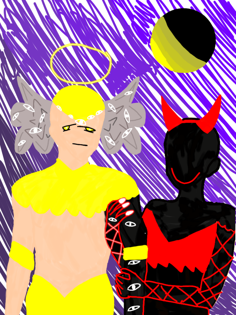 angel x demon - ibisPaint