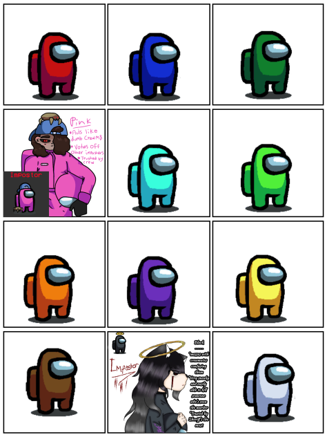 Among us collab - ibisPaint