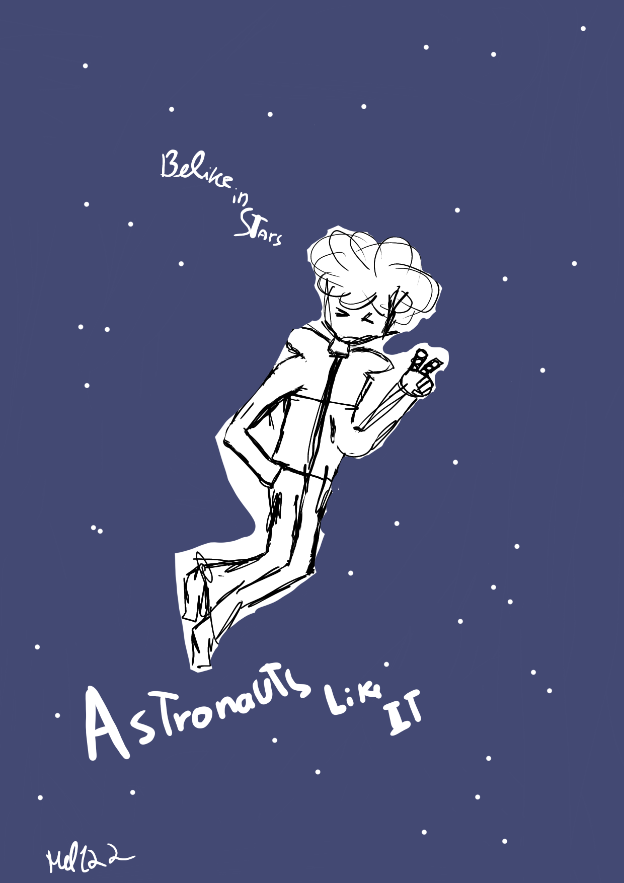Astronauts Like it - ibisPaint