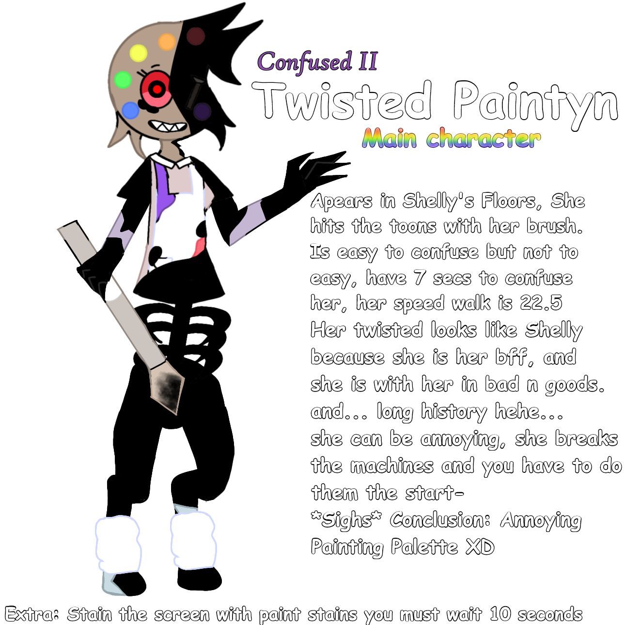 My Dandy's World Oc!! (Twisted Ver.) - ibisPaint