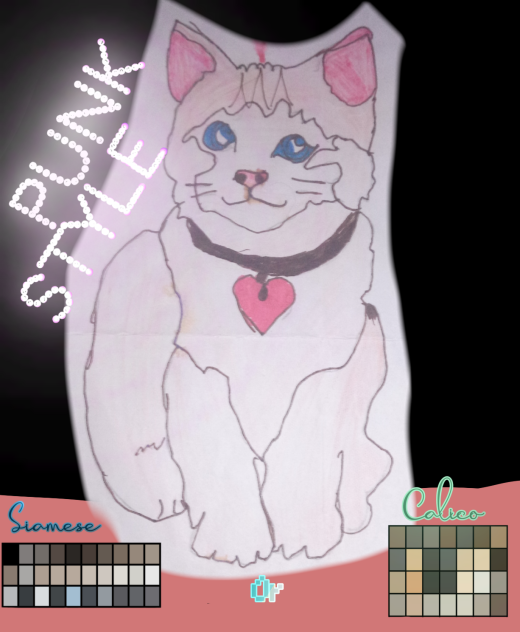 Simple cat - ibisPaint