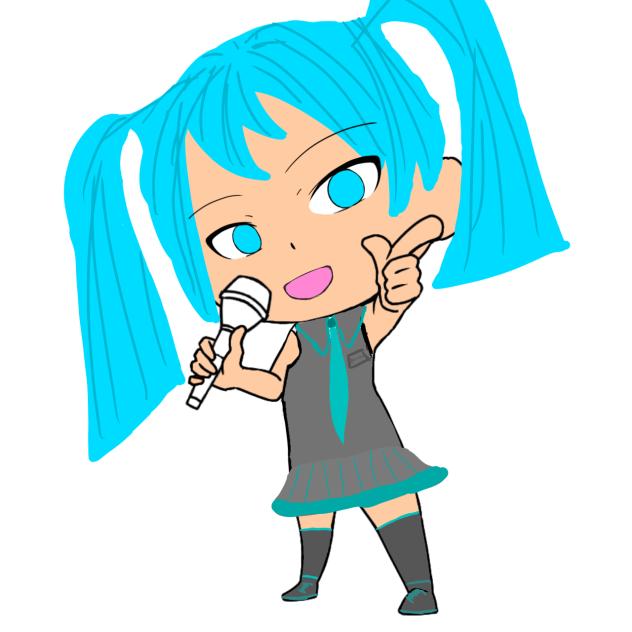 Chibi Miku! - ibisPaint