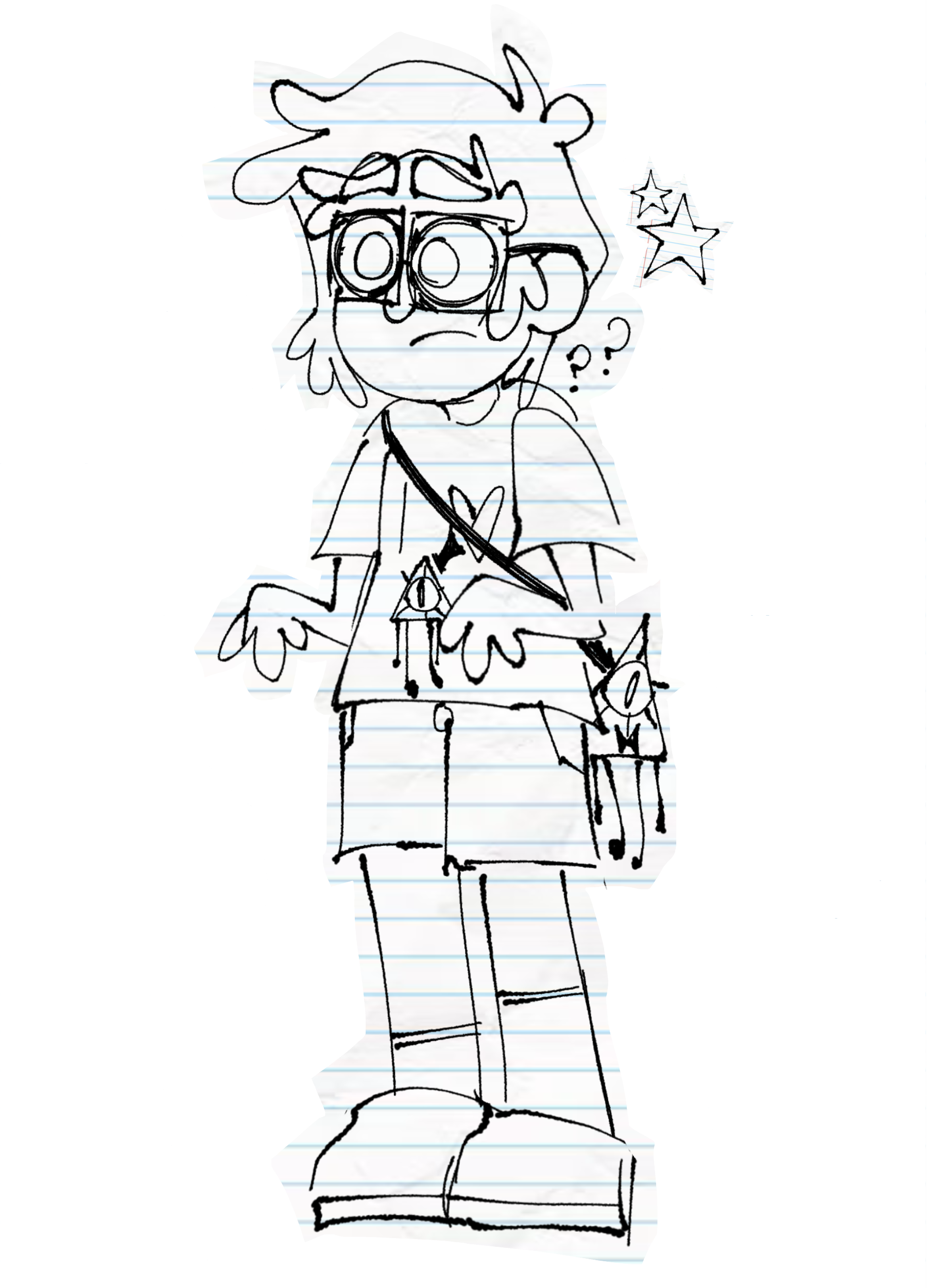 Me in GRAVITY FALLS - ibisPaint