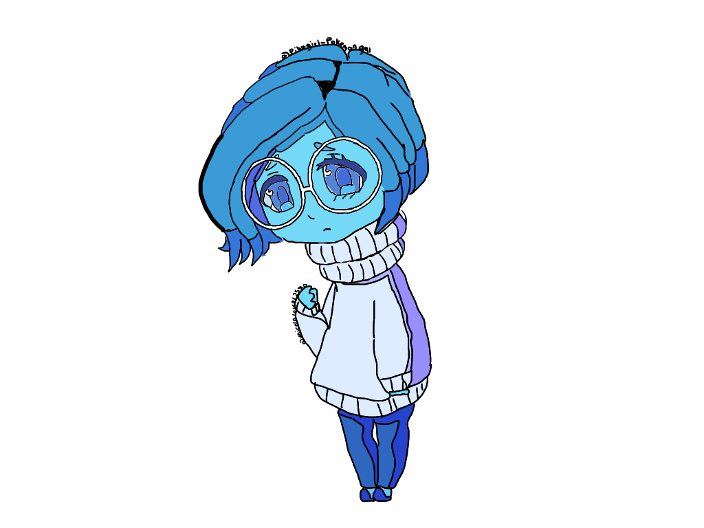 inside out speed art . SADNESS - ibisPaint