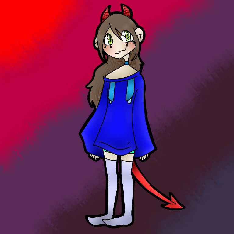 devil person thingy redraw - ibisPaint