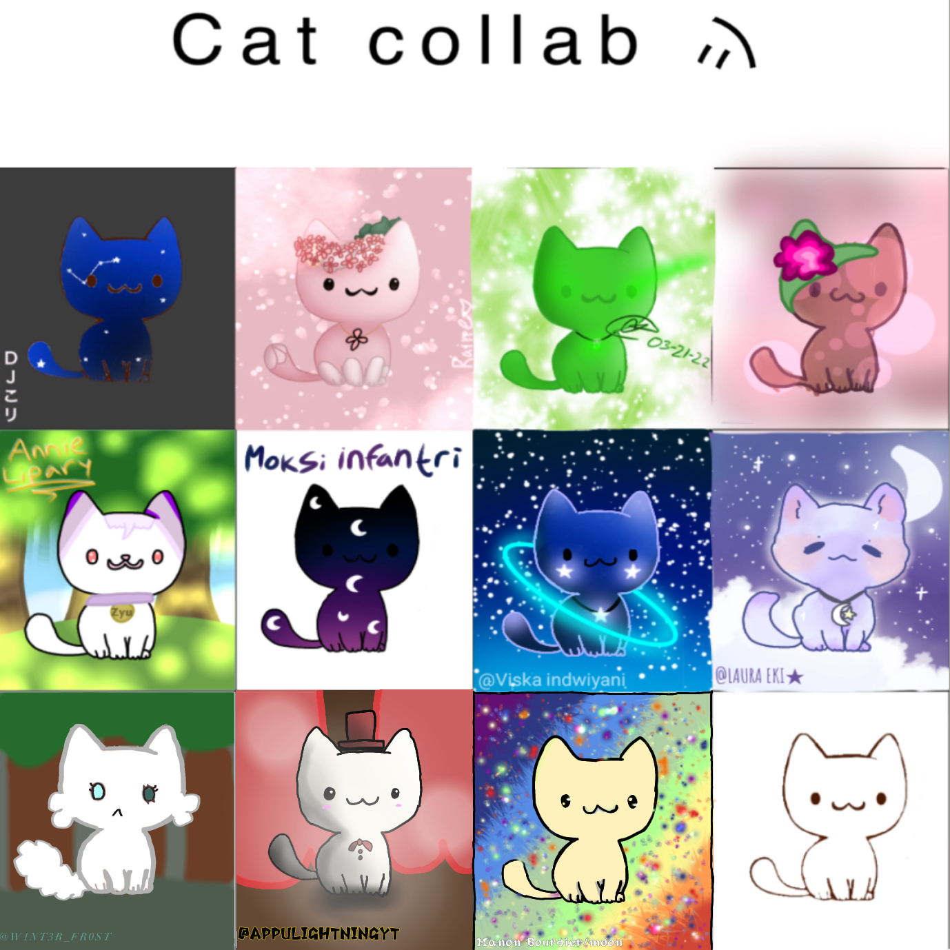 cat colab - ibisPaint