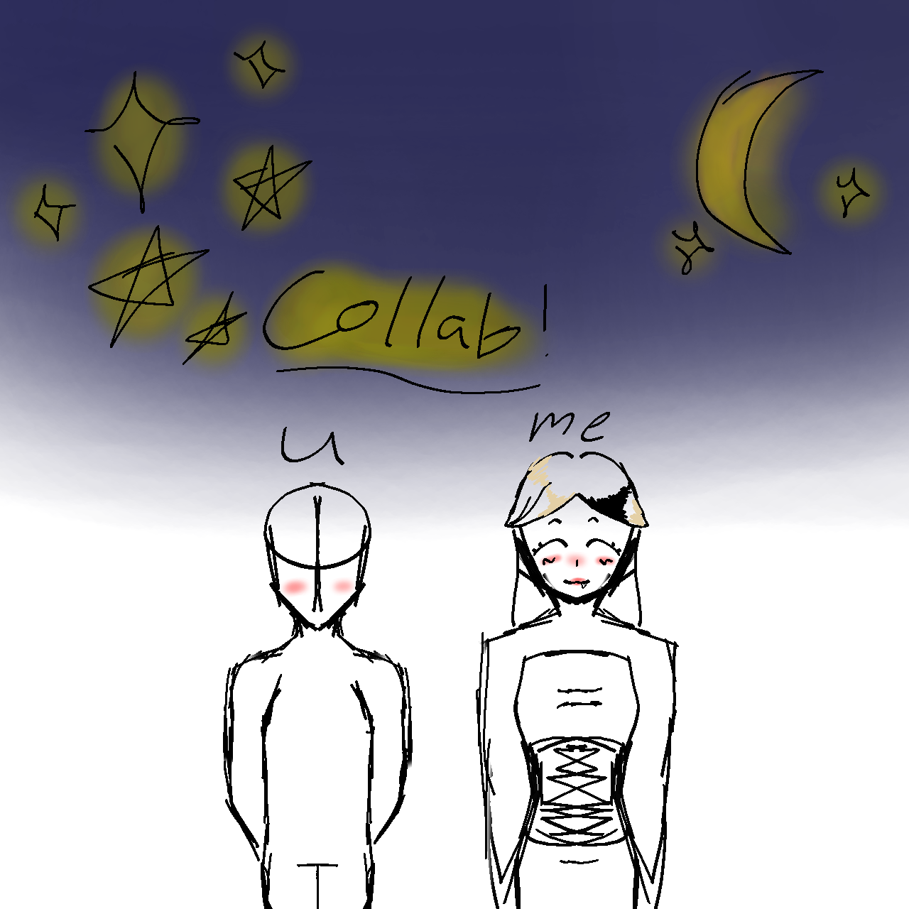 COLLAB W MEHHH - ibisPaint
