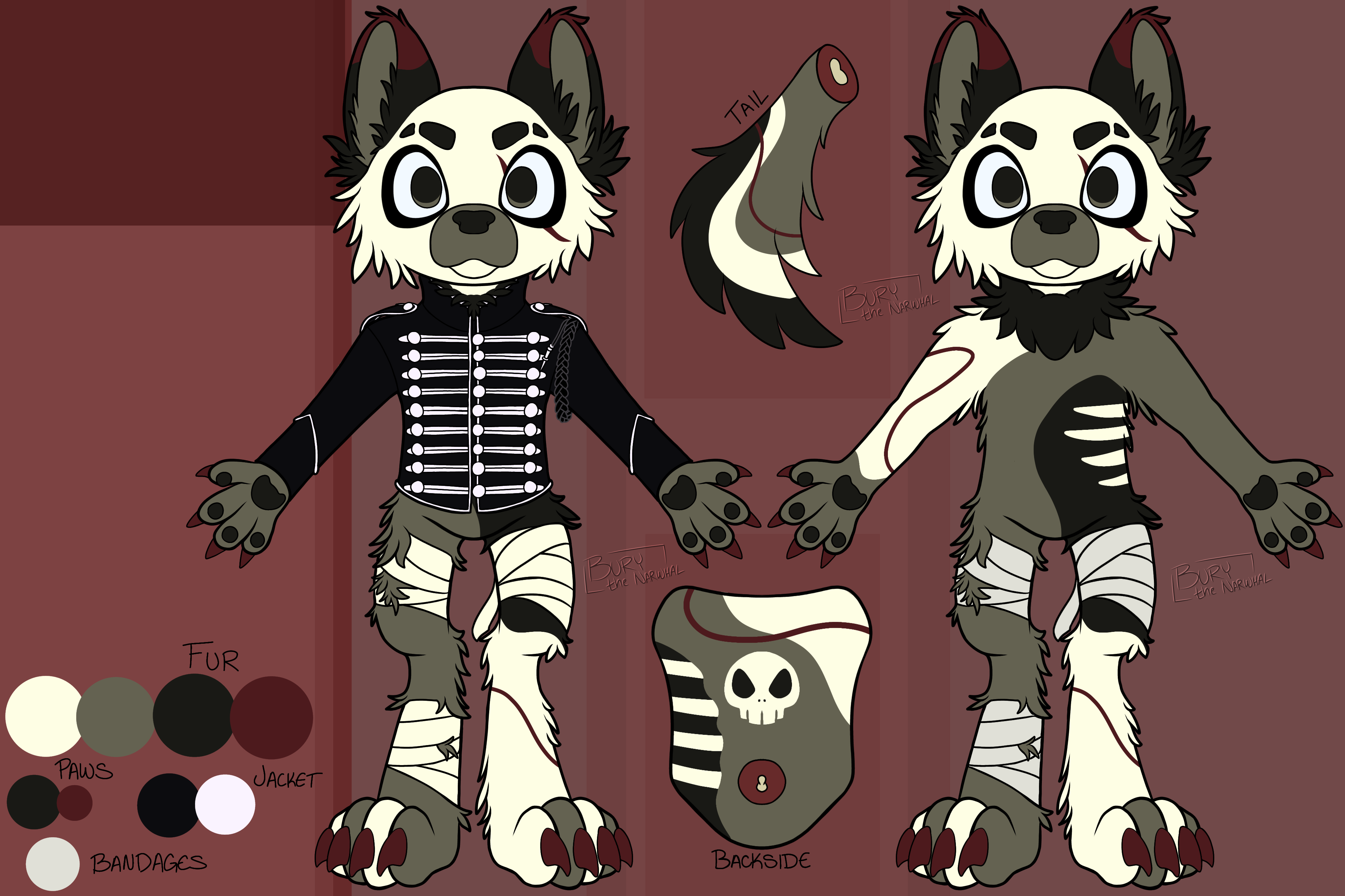 Black Parade Wolf Custom - ibisPaint