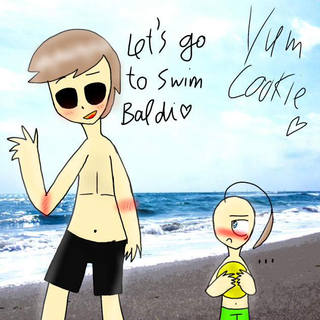 let's go to swim - ibisPaint