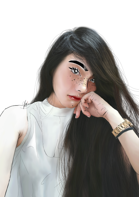 The Artist Portrait - ibisPaint