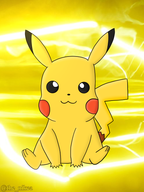 Pikachu Fanart - ibisPaint