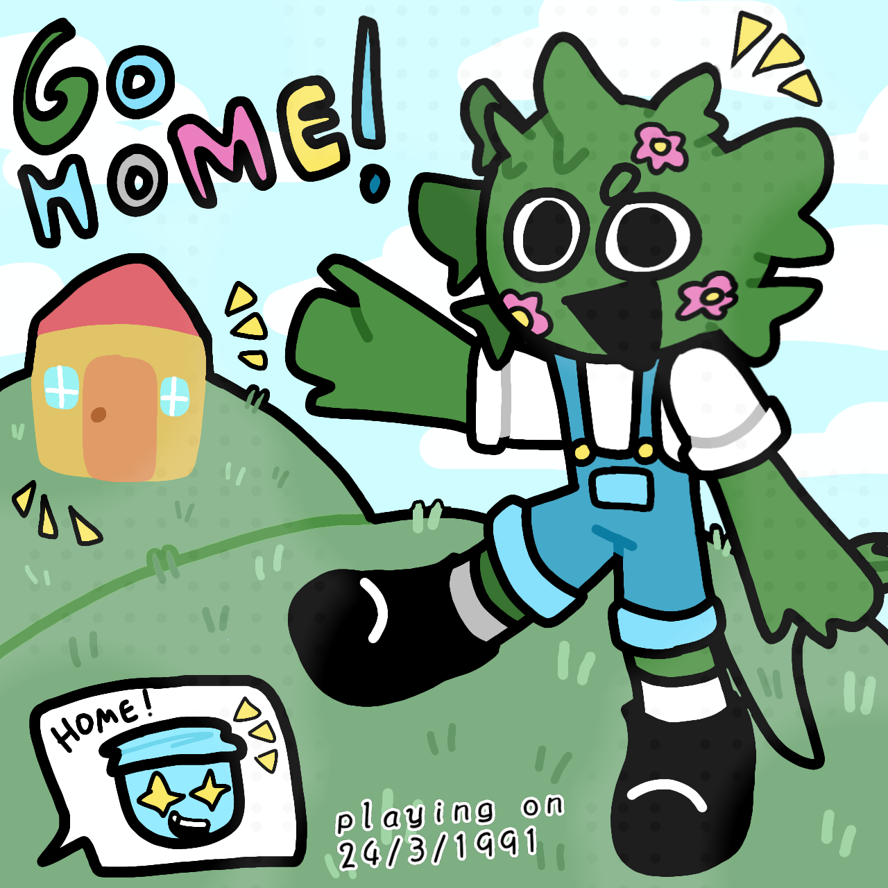 Go home! - ibisPaint