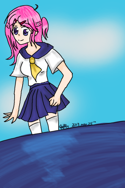 Searching for the sea - ibisPaint