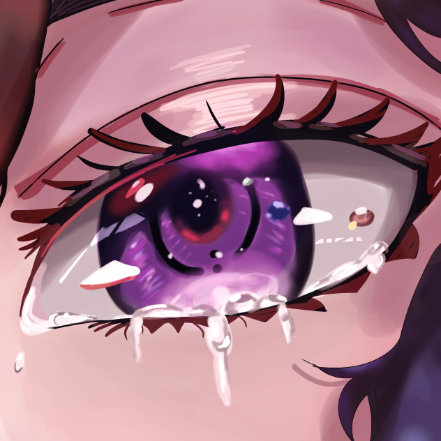 sad eyes - ibisPaint
