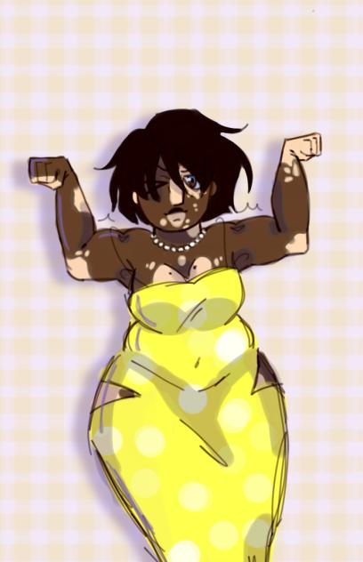 pretty woman strong woman - ibisPaint