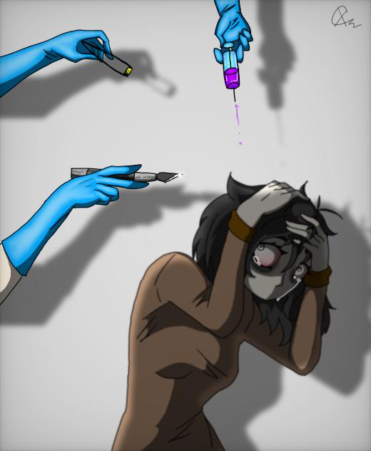 Don't touch my brain! - ibisPaint