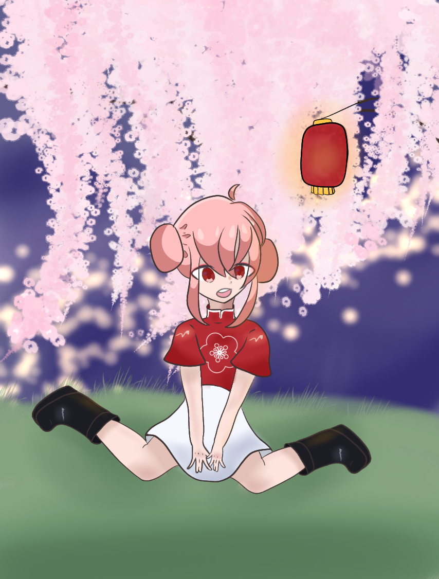 Kumiko sitting down! (OLD-) - ibisPaint