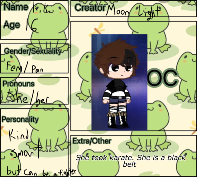 Character sheet - ibisPaint