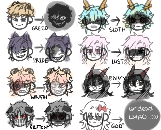 Casual ️ Serious - ibisPaint