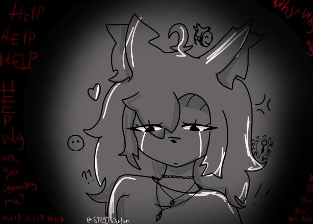 do I not exist - ibisPaint