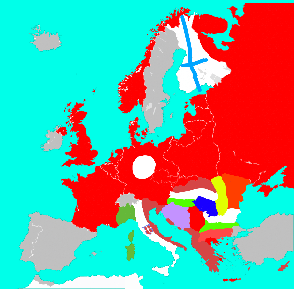 What If The Axis Powers Won WW2 - ibisPaint