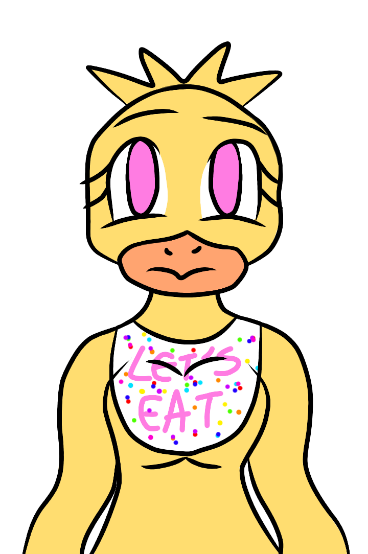 Chica animation frames - ibisPaint