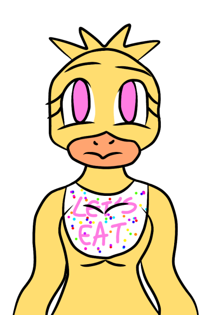 Chica animation frames - ibisPaint