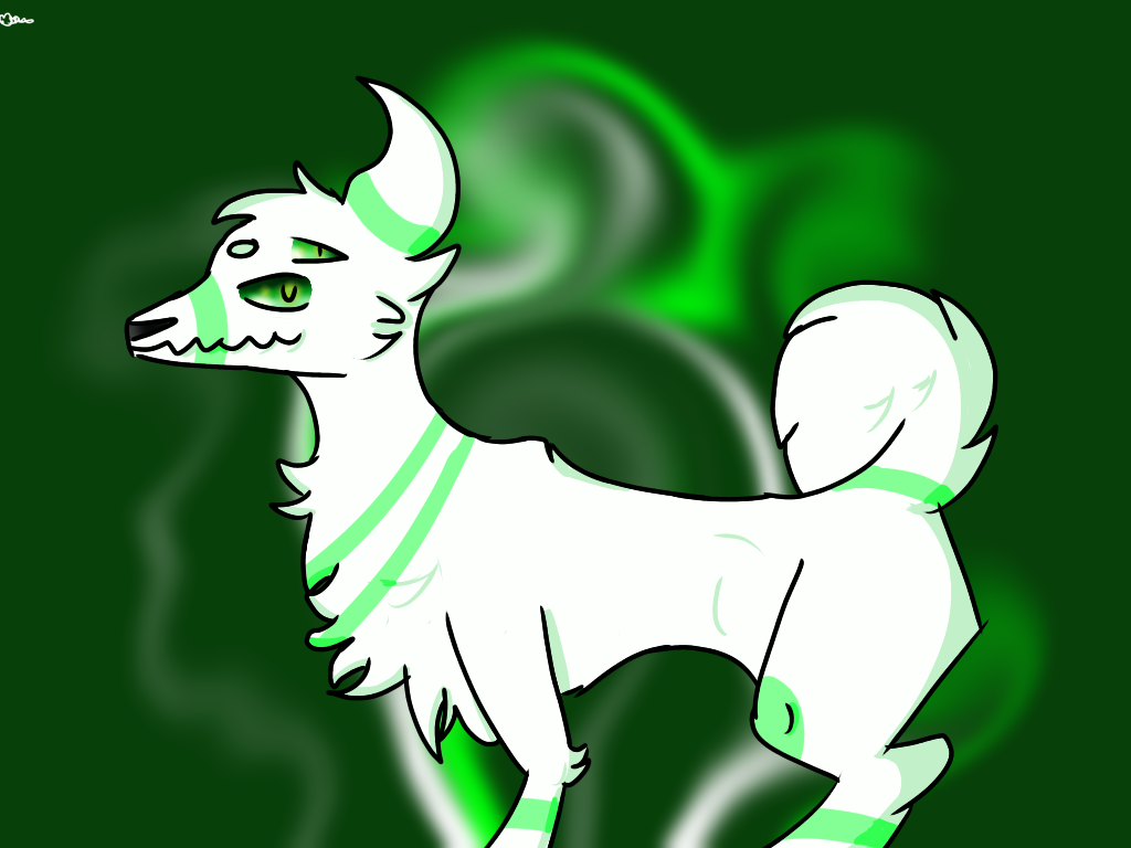 new design for green! (speedpaint) - ibisPaint
