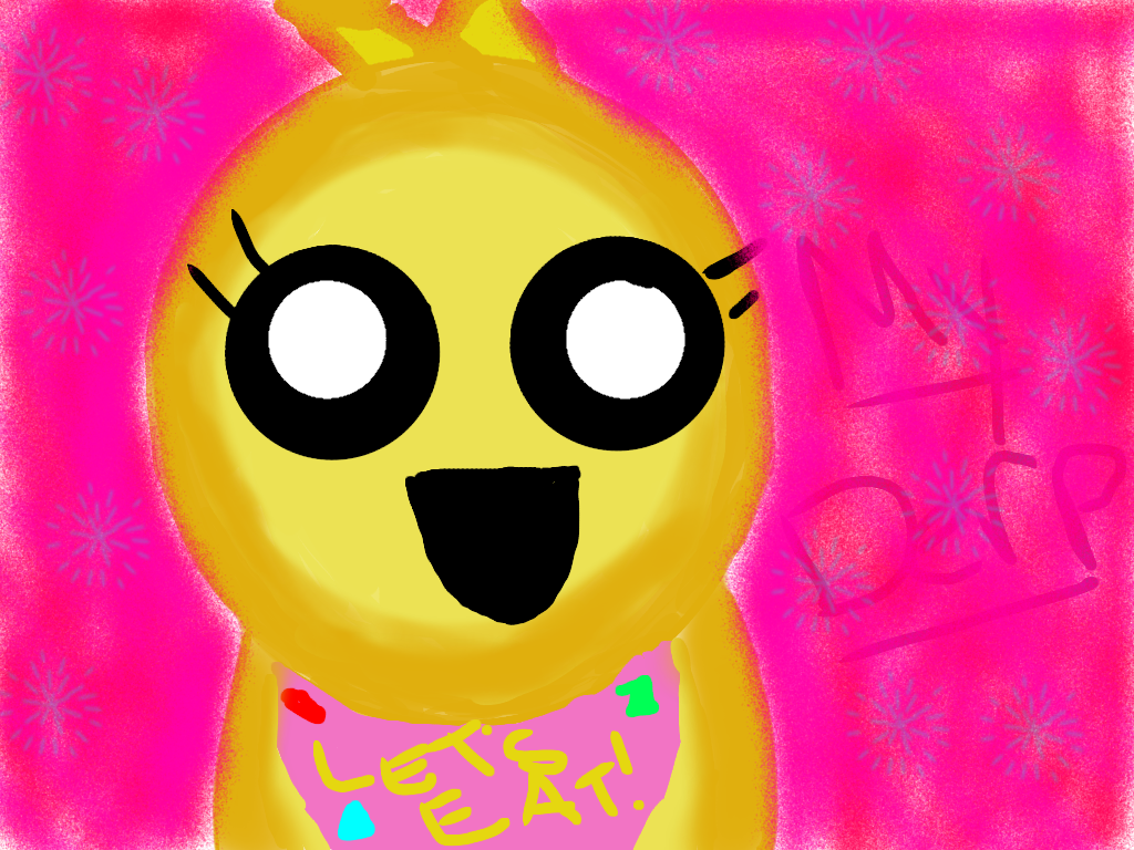 My derp Chica - ibisPaint