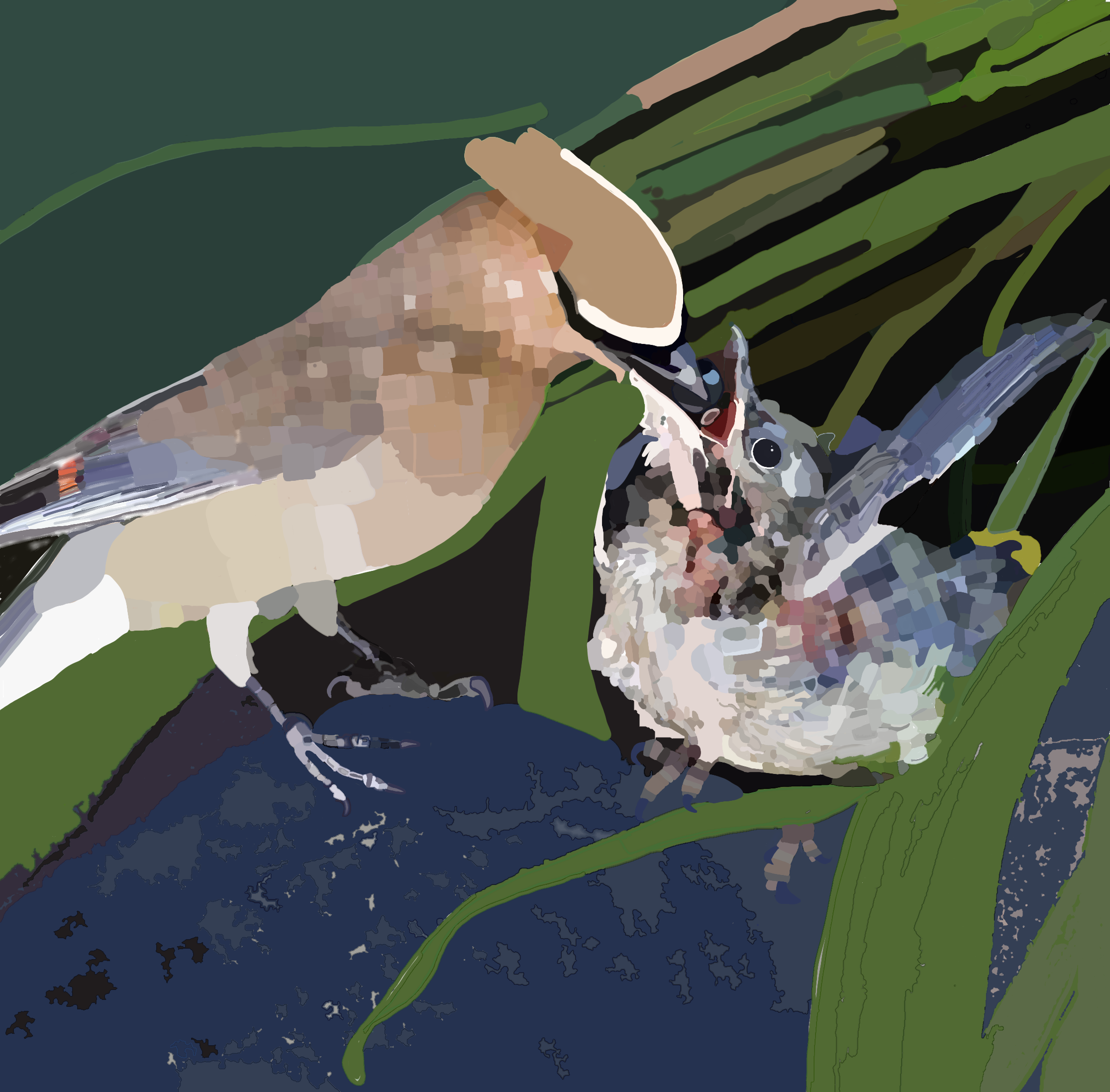 Mama Feeding Baby - ibisPaint