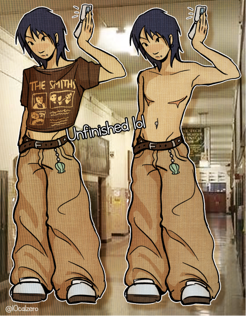 2000’s au 💿(Ollie doodle) - ibisPaint