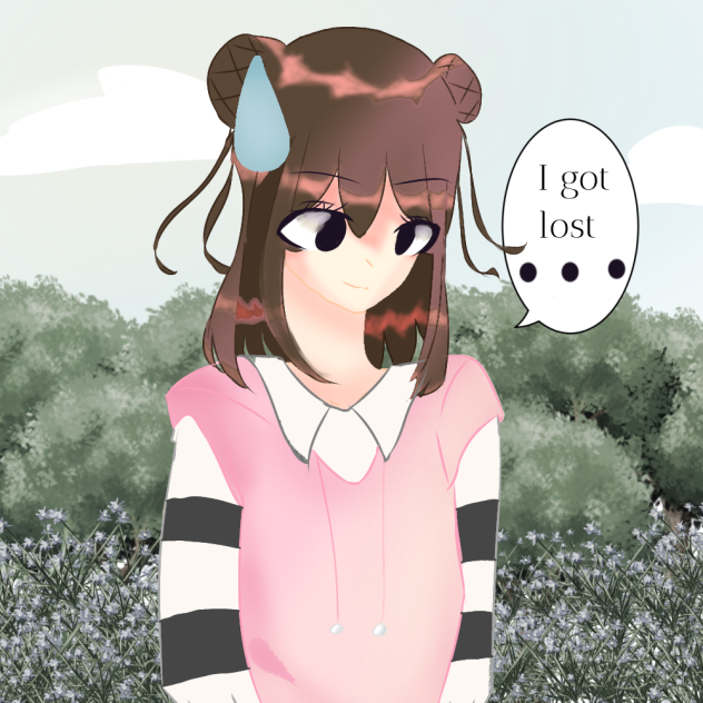 I drew my old avatar😅 - ibisPaint