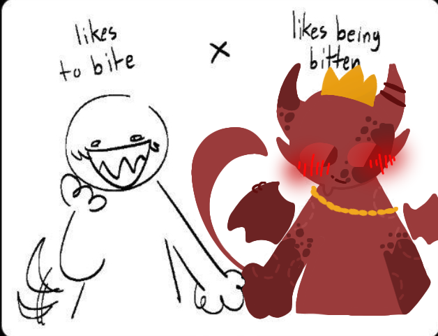 biting collab - ibisPaint