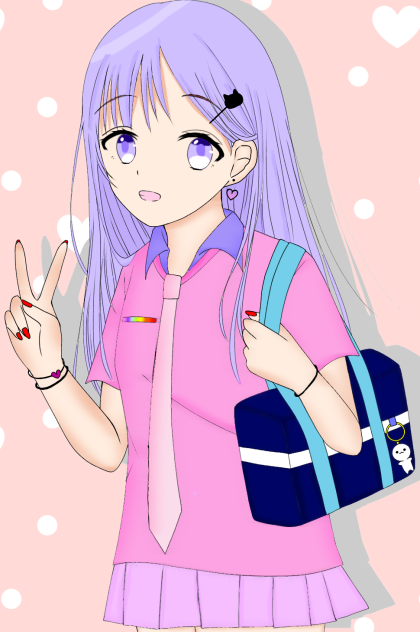 go to school - ibisPaint