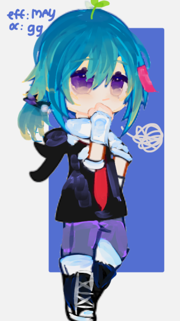 Eff oc gg mà fèn waa - ibisPaint